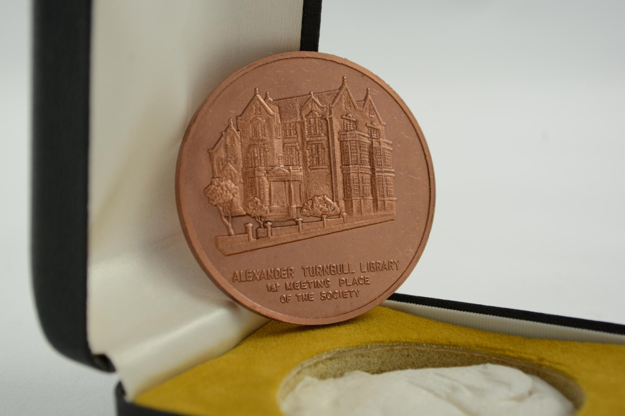 New Zealand - 1981 - RNSNZ 50th Jubilee - Copper - Turnbull Library ...