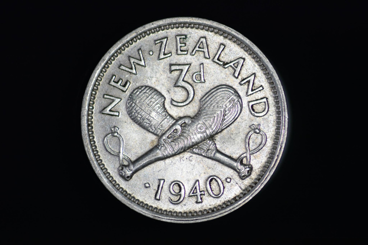 New Zealand - 1940 - Threepence - KM7 (OM-A1933) - Oceanic Mint