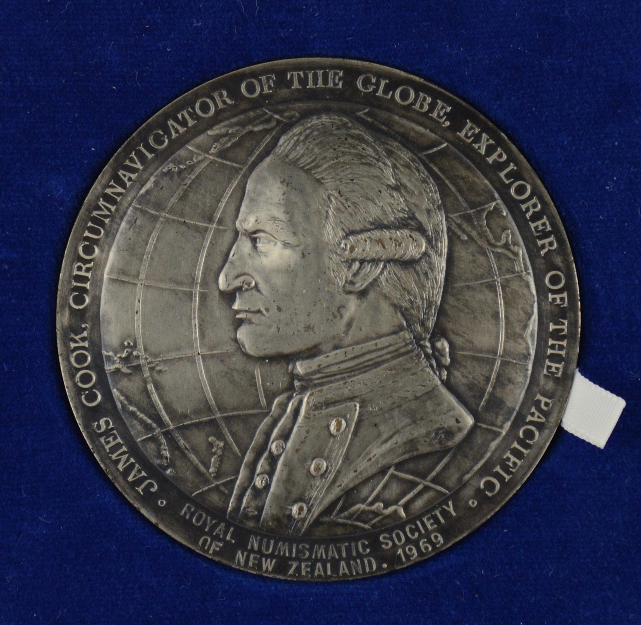 New Zealand - 1969 - Royal Numismatic Society Of NZ - Captain Cook ...