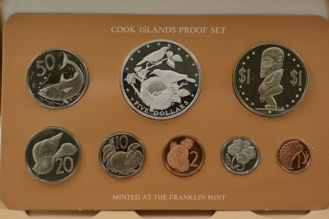 Cook Islands - 1978 - Annual Proof Coin Set - Polynesian Warblers ...