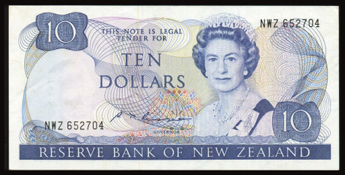 New Zealand - $10 Note - Russell - NWZ 652704 - Unc - Oceanic Mint