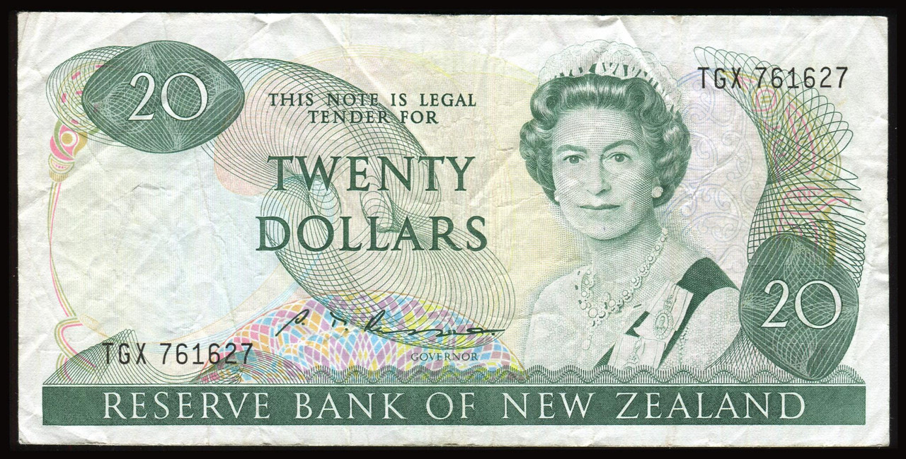 New Zealand - $20 Note - Russell - TGX761627 - Oceanic Mint