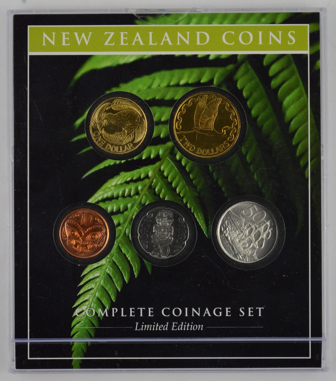 New Zealand - Complete Coinage Set - New Zealand Fern - Oceanic Mint