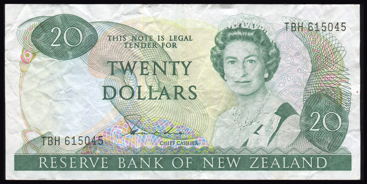 New Zealand - $20 - Hardie - TBH615045 - Oceanic Mint
