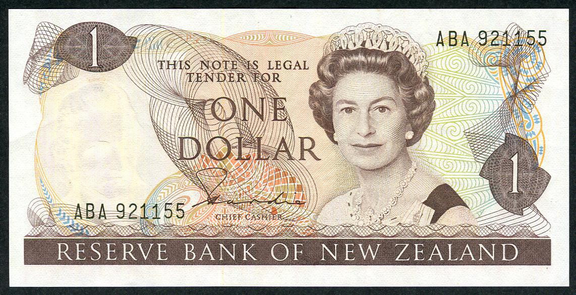 New Zealand - $1 Banknote - Hardie 'Type 2' - ABA921155 - Oceanic Mint