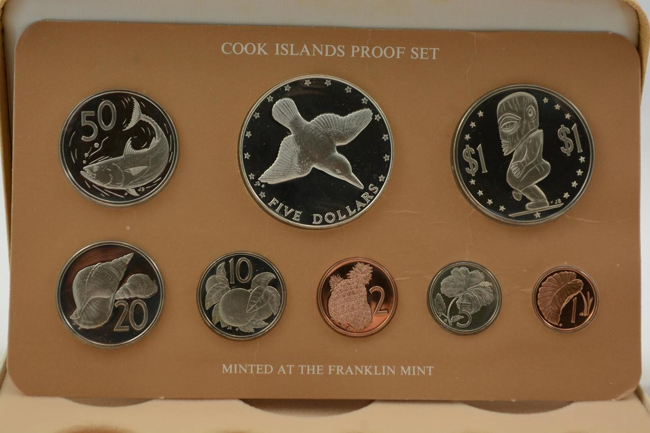 Cook Islands - 1976 - Annual Proof Coin Set - Oceanic Mint