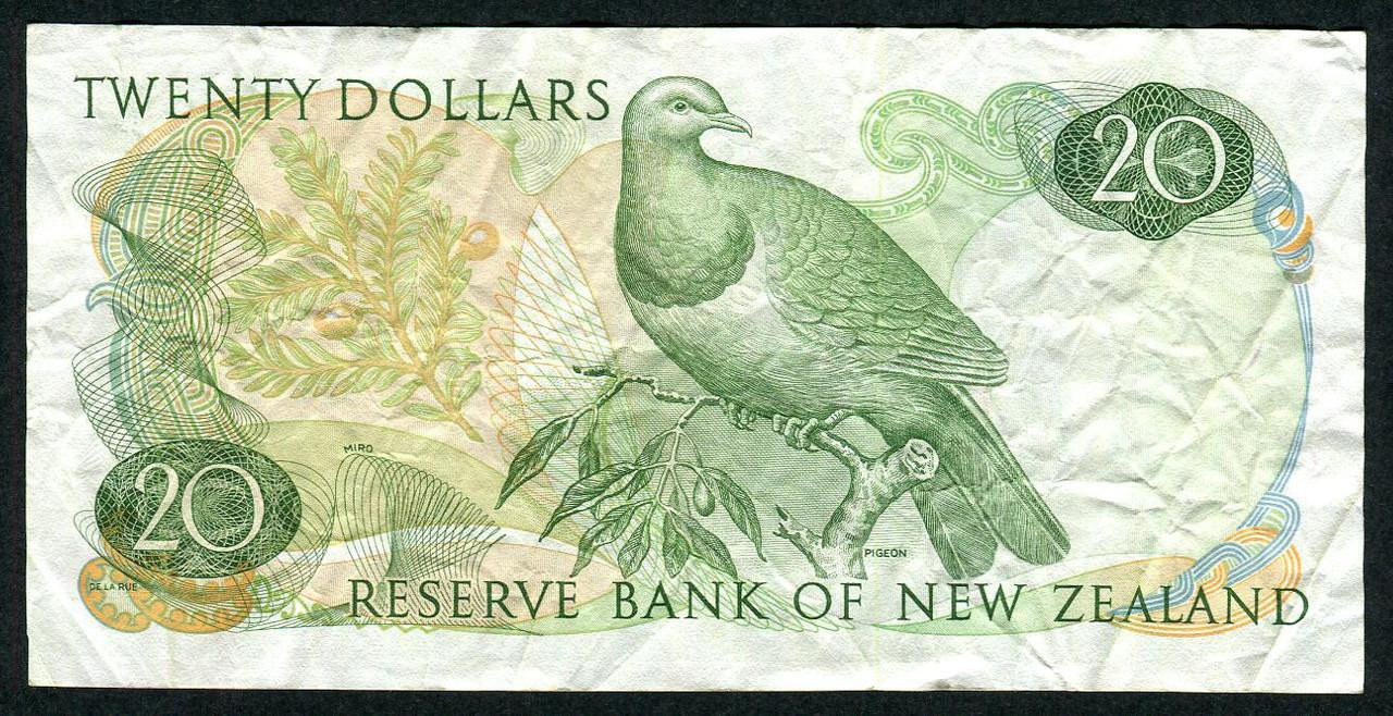 New Zealand - $20 Note - Hardie 'Type 1' - KB840577 - Oceanic Mint