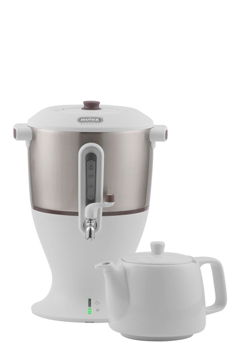 Electric Samowar/Electric Hot Tea Machine (White) 3 L - Mulex Germany ...