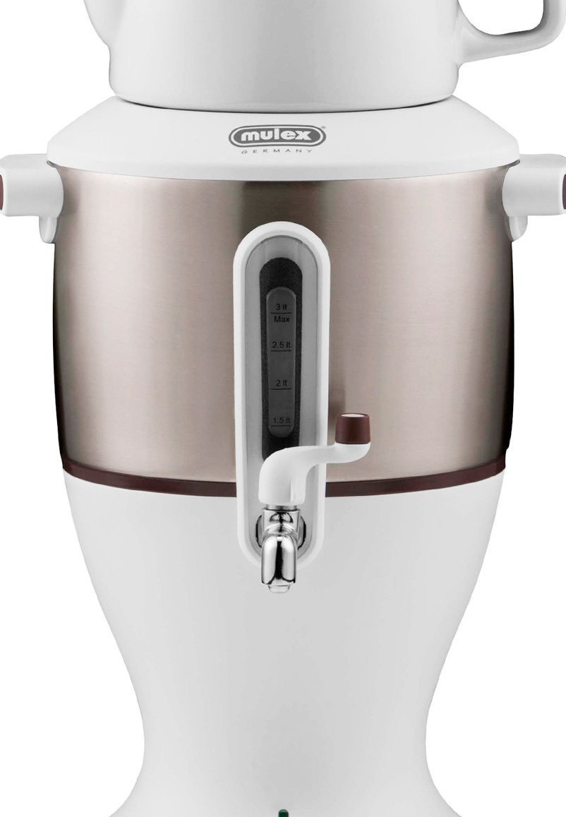 Electric Samowar/Electric Hot Tea Machine (White) 3 L - Mulex Germany ...