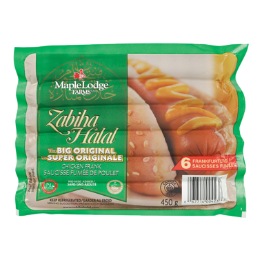 The Big Original Chicken Frank Frankfurters (900g) - ZABIHA HALAL ...