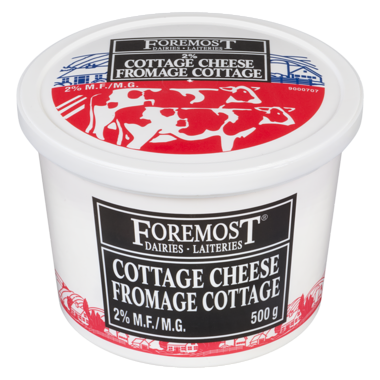 Cottage Cheese, 2% (500 g) - Foremost - DIZIN Online Store