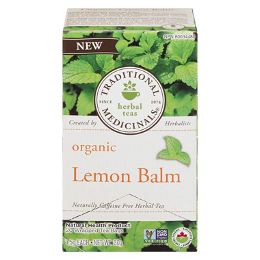 Lemon Balm Tea (20 ea) - TRADITIONAL MEDICINALS - DIZIN Online Store
