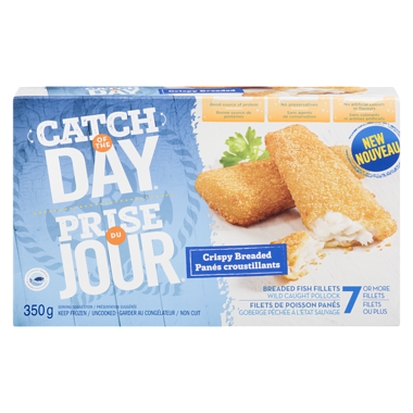 Crispy Breaded Fish Fillets (350 g) - High liner - DIZIN Online Store