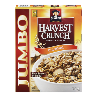 Harvest Crunch Cereal (1.6 kg) - QUAKER - DIZIN Online Store