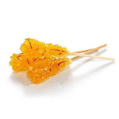 Saffron Rock Candy Sticks 10Pcs (Nabat) - DIZIN Online Store
