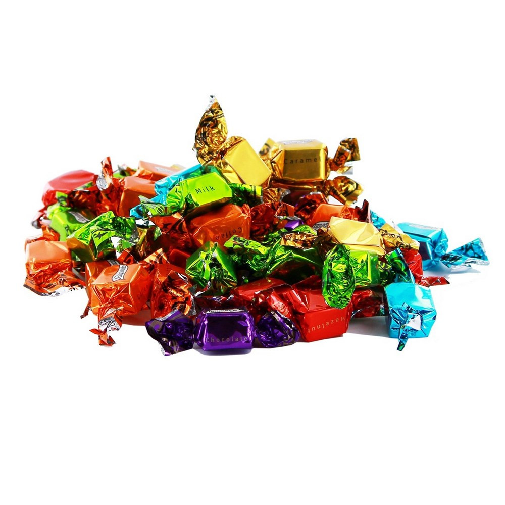 Assorted Chocolates (Caramel, Coffee, Hazelnut, Coconut, Milk) 600gr ...