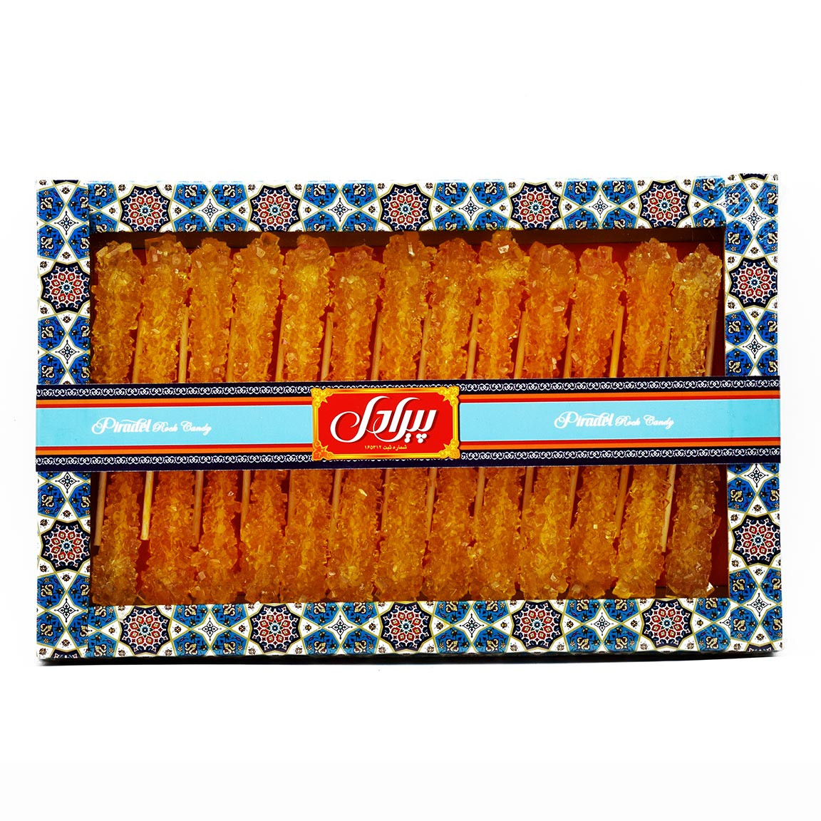 Saffron Rock Candy Sticks 400gr (Nabat) - Piradel - DIZIN Online Store