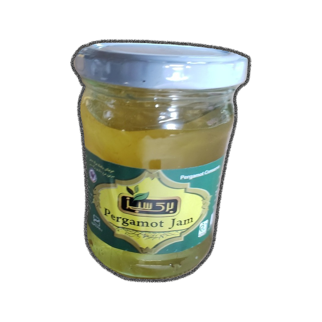 Citron (bergamot) Jam 320g - Green Leaves - DIZIN Online Store