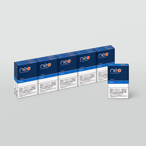 glo neo TM Dark Plus Sticks neostiks 1 Carton - j-Cigarette