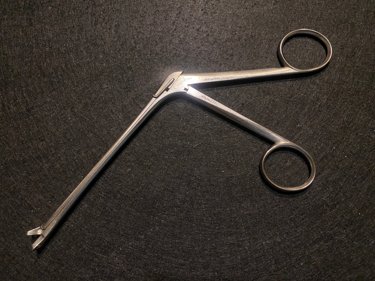 V. Mueller RH4554 Meltzer Adenoid Punch, STR, 8mm