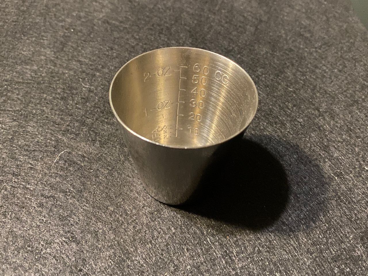Stainless Medicine Cup, Graduated, 2 oz.