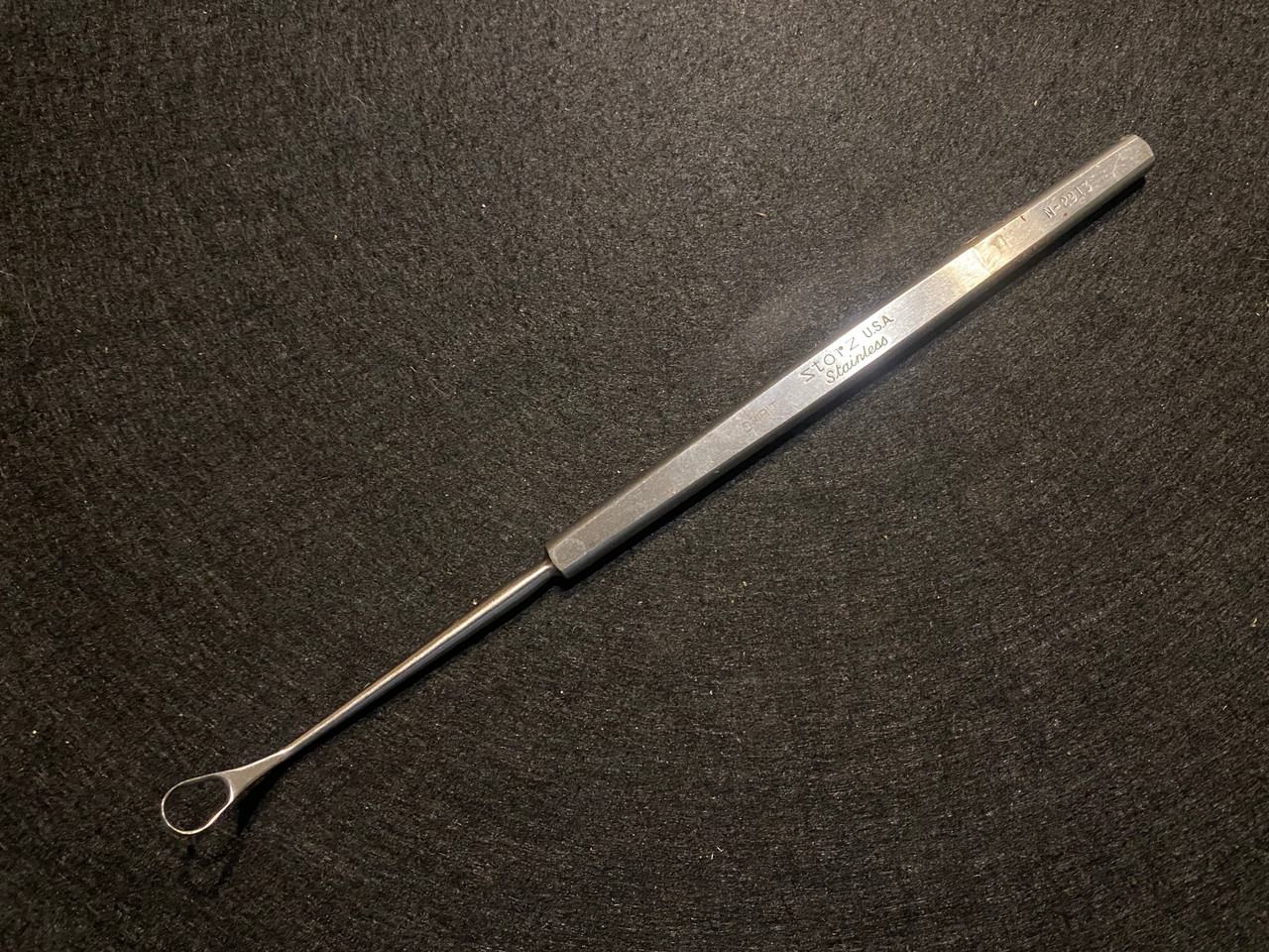 Storz N2913 Antrum Curette, FWD Cut, 7 X 10mm