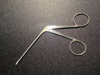 Storz N1705QHL House-Bellucci Alligator Scissors, CVD Left