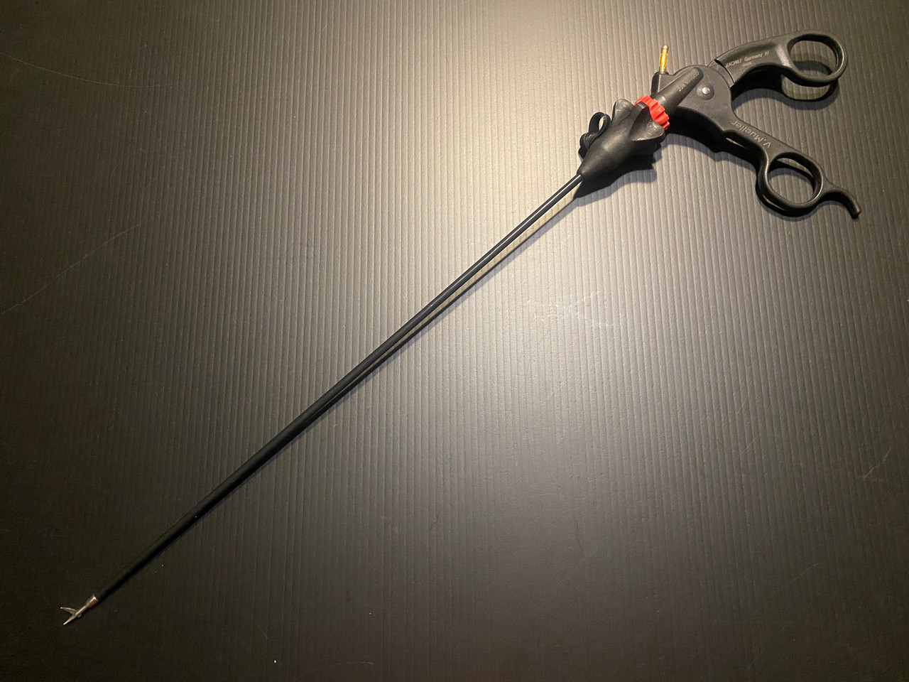 V. Mueller 256.29410U Laparoscopic Curved Micro Scissors, 5mm X 36cm