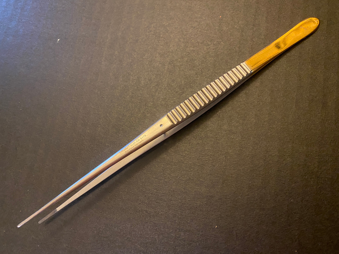 V. Mueller CH5178 Vital Potts Smith Forceps, TC, 9.5" For Sale