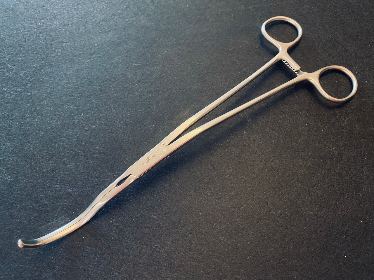 Jarit 320-272 DeBakey Vascular Clamp, Full CVD, 9.75" For Sale