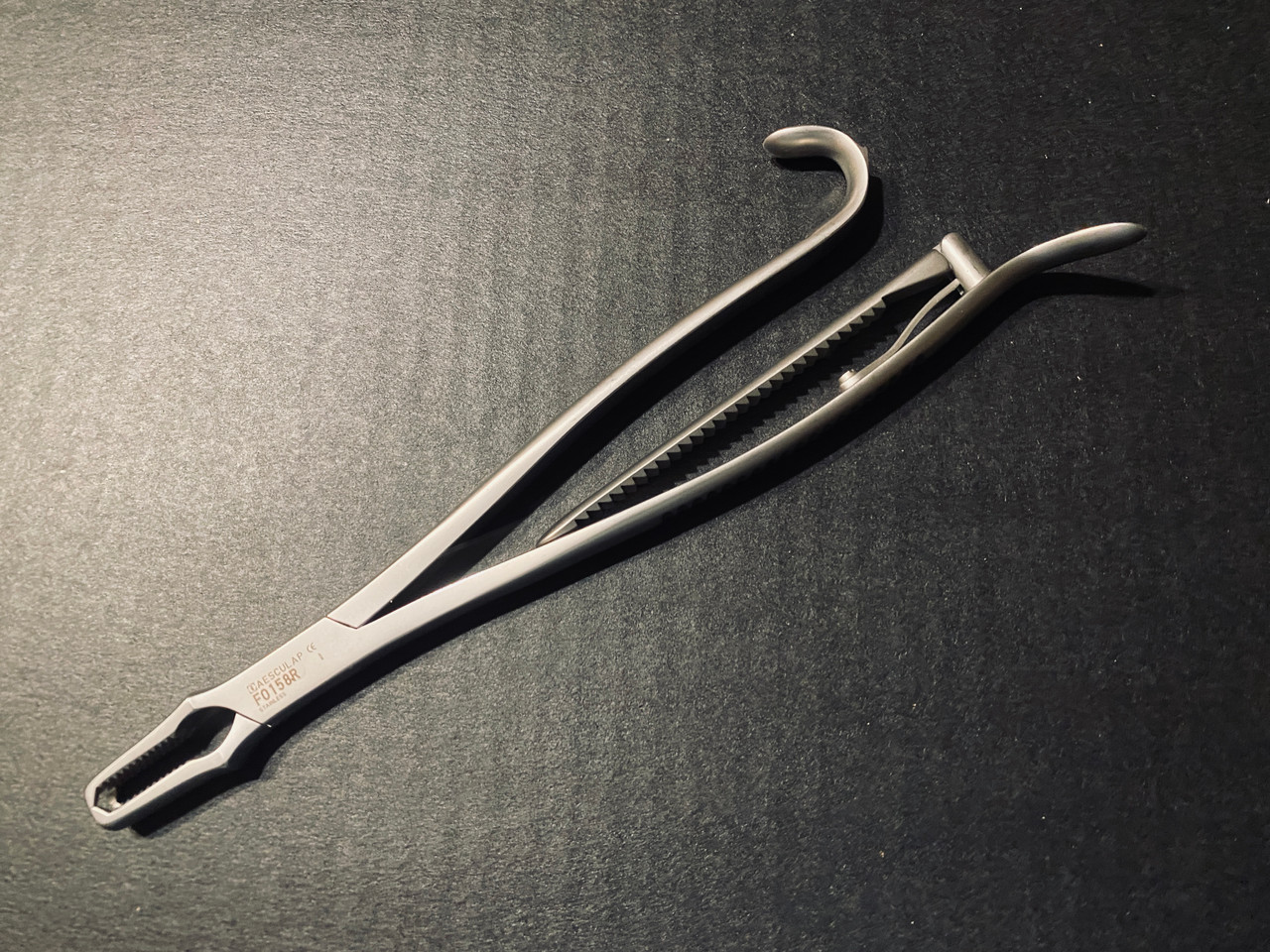Aesculap FO158R Kern-Lane Bone Holding Forceps w/ Ratchet For Sale