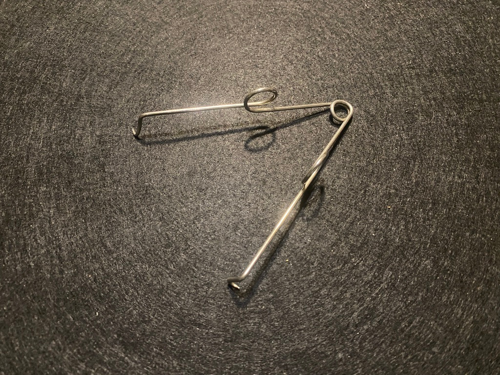 Aesculap MD471 Spring WIre Retractor, Sharp, 3" For Sale