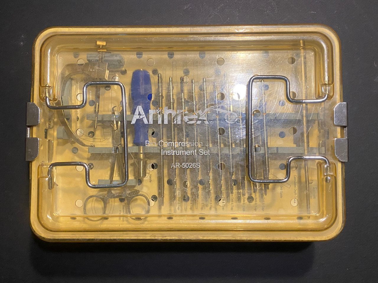 Arthrex AR-5026S & AR-5025S Bio-Compression Instrument Set