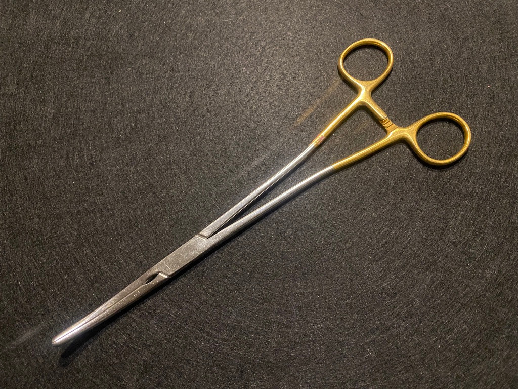 Thomas Medical ZC-02-950 Hysterectomy Z Clamp, CVD, 10"