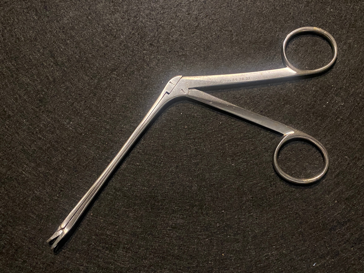 Medicon 66.28.21 Turbinite Nasal Forceps, STR, Thru-Cut