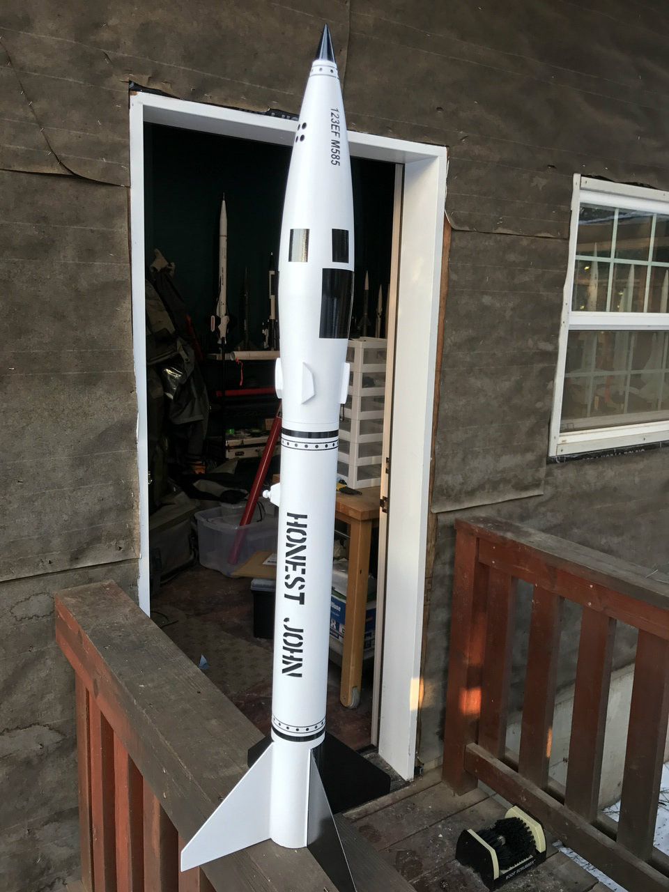Madcow Rocketry 2.6 Fiberglass Honest John Rocket Kit Model Rocket Kits