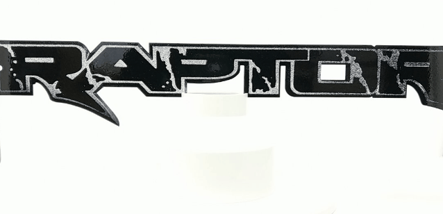 Ford F150 F-150 Raptor Emblem Badge Heavy Duty Steel Metal Sign - 20" X ...