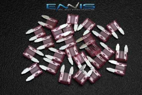 100 PACK ATM 4 AMP FUSES MINI FUSE BLADE STYLE CAR BOAT AUTOMOTIVE AUTO ...