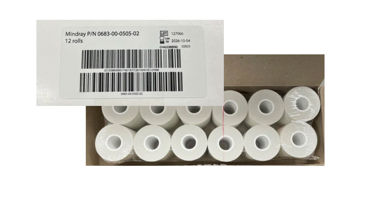 Mindray Printer Paper - Sedation Resource