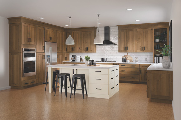 Cardell Cabinetry - Kitchen Cabinets - Timblin Maple Peppercorn
