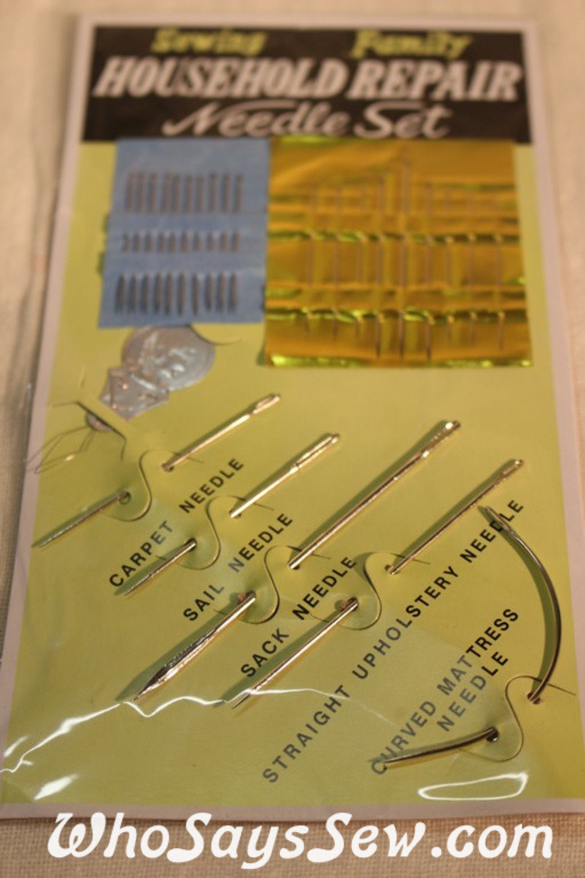 Household Hand Needles set - Who Says Sew