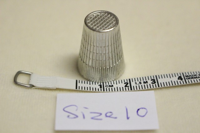 Metal Thimble in 3 Sizes. - Who Says Sew