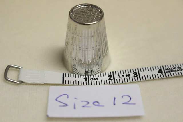 Metal Thimble in 3 Sizes. - Who Says Sew