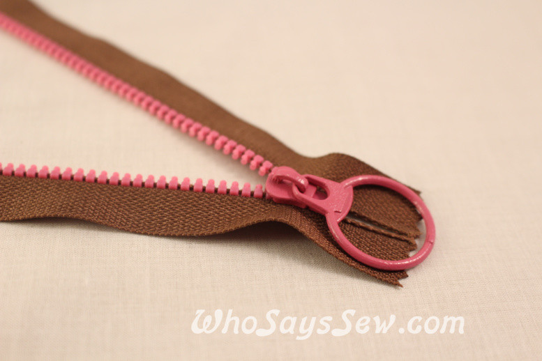 Fun Contrasting Chunky Zipper in 10 Colour Combos- 15cm, 20cm, 30cm or ...