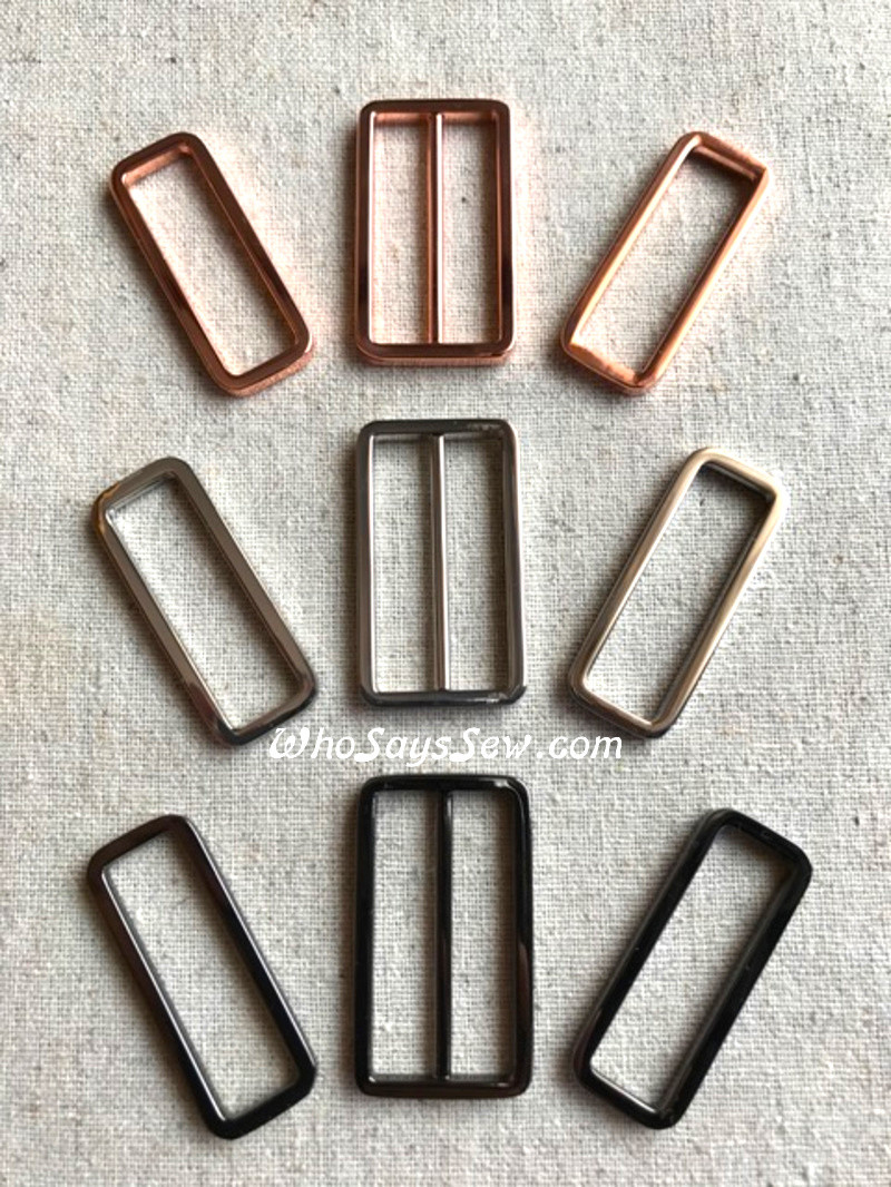 Purse Notions Sewing & Fiber 10 of 2 inches SilverNickel Rectangle ...