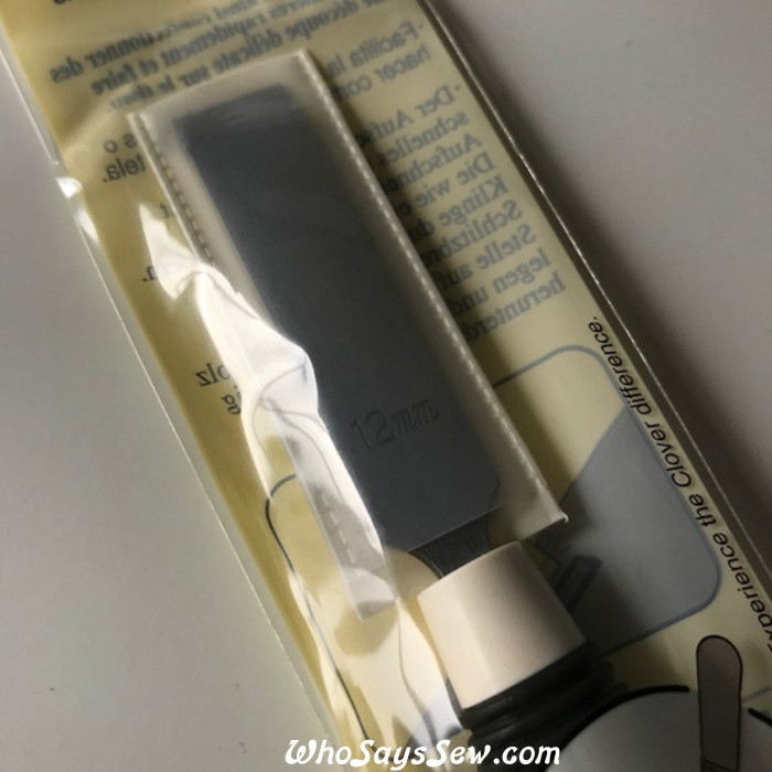 Clover Button Hole Cutter - Who Says Sew