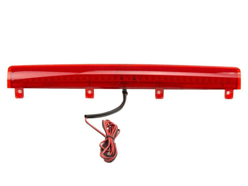 15.5" Quarter Round Spoiler Light LED 3rd Brake Light with 4 Tabs ...