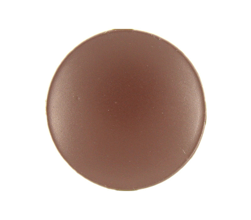 Concave Surface Oxide Red Metal Shank Buttons - 19mm - 3/4 inch