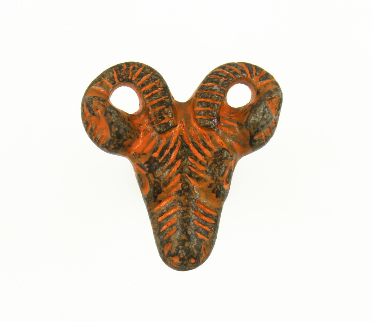 Rust Ram Metal Shank Buttons - 19mm - 3/4 inch