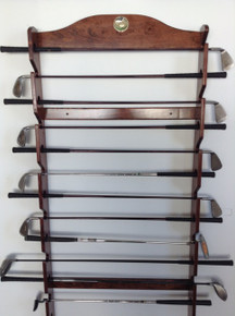 Collectable golf club displays for the wall. Be proud show them off.